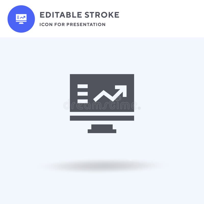 Computer Icon Vector, Filled Flat Sign, Solid Pictogram Isolated on ...