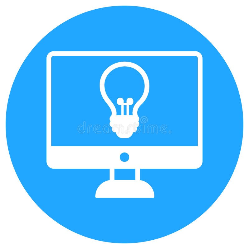 Computer Idea Which Can Easily Modify or Edit Stock Vector ...