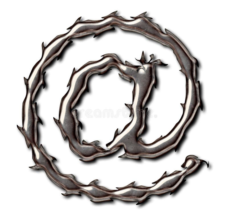 Computer-Ikonen-Symbol-Netz am Zeichen Stock Abbildung - Illustration ...