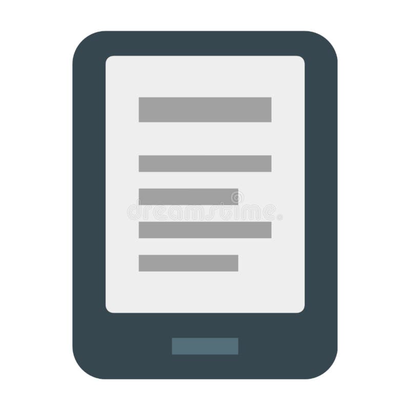 Amazon kindle illustration stock illustration. Illustration of holding ...