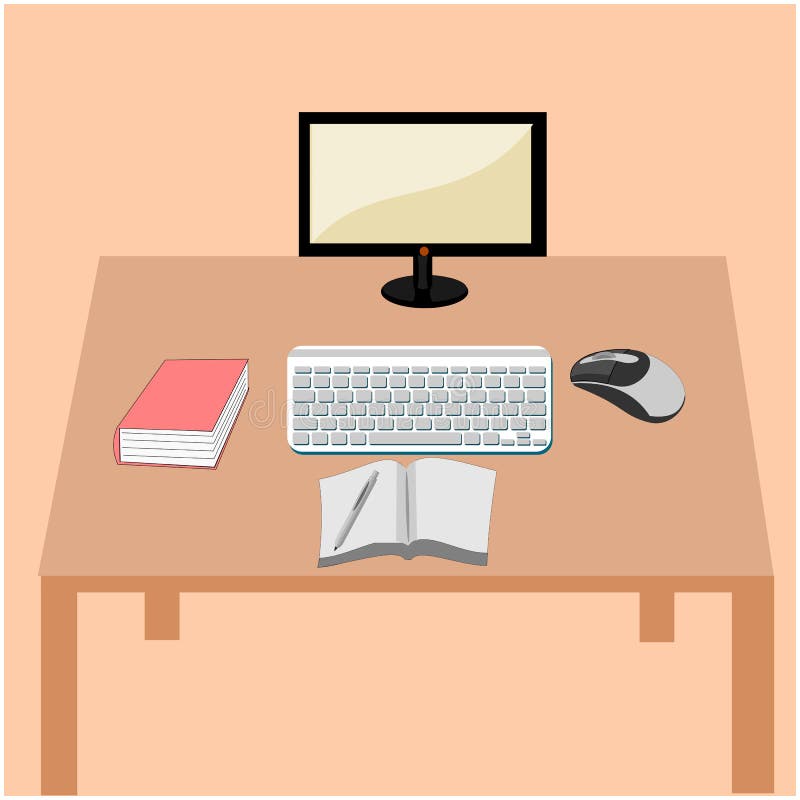 Computer Illustration Concept Stock Illustration - Illustration of ...