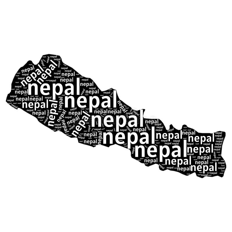 Nepal Text Design. Indian Style Latin Font Design, Devanagari Inspired ...