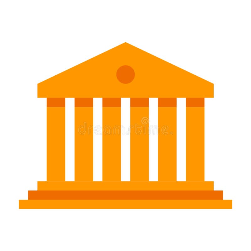 Library icon illustration stock illustration. Illustration of icon ...