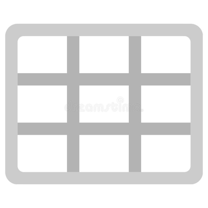 Proportion Grid Illustration Stock Illustration - Illustration of ...