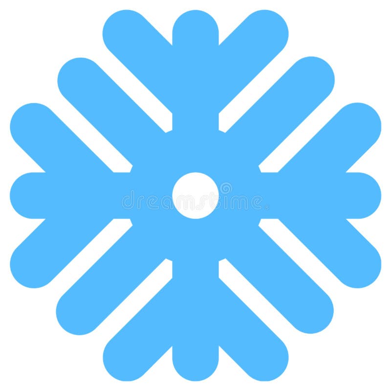 Temperature with Snowflake Cloud Illustration Stock Illustration ...