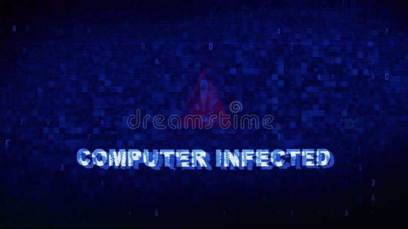Computer Infected Text Digital Noise Twitch Glitch Distortion Effect ...