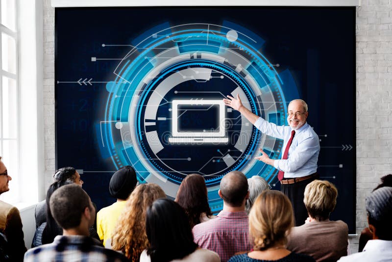 Computer Information Technology Connection Concept Stock Photo - Image ...