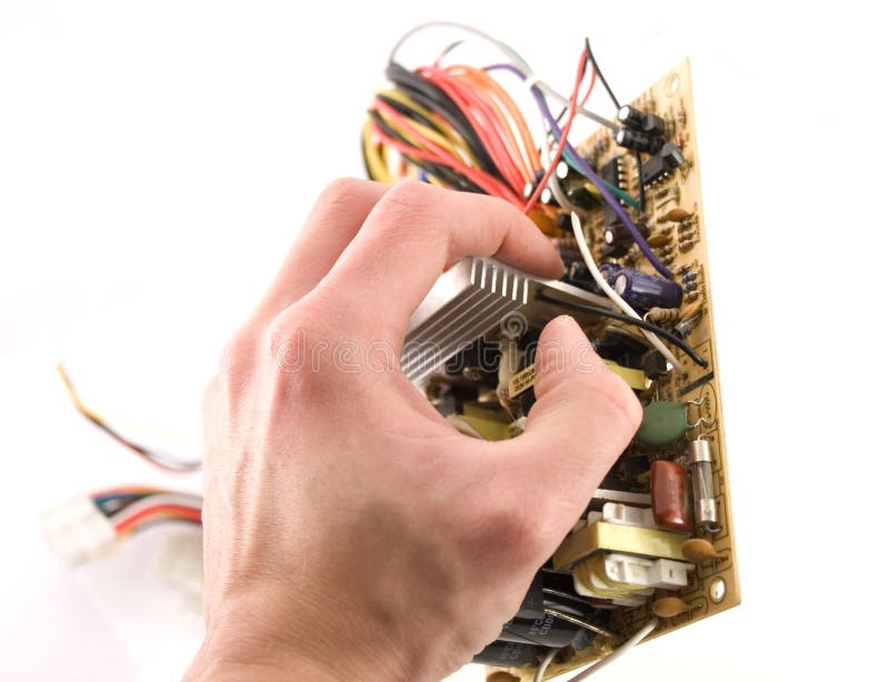 Computer inside stock photo. Image of processors, motherboard - 5009920