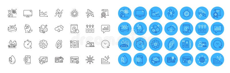 Computer, International Globe and Medical Phone Line Icons Pack. for ... Computer, International Globe and Medical Phone Line Icons Pack. for ...
