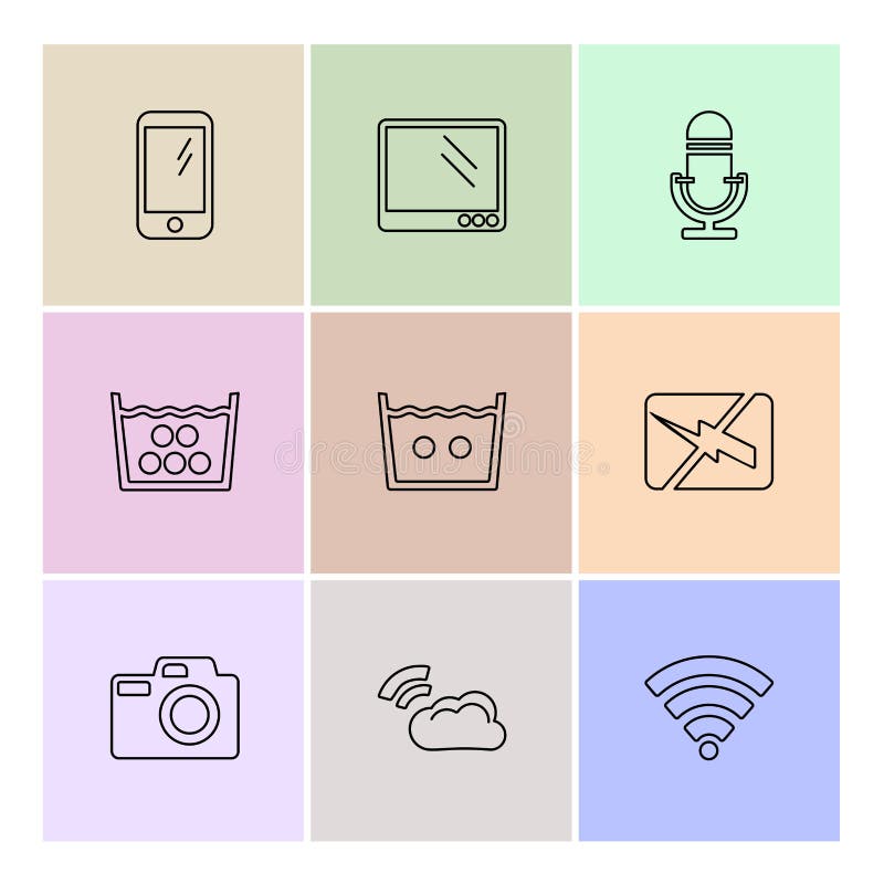 Computer, Internet , Multimedia , Infrared , Camera ,eps Icons Stock ...