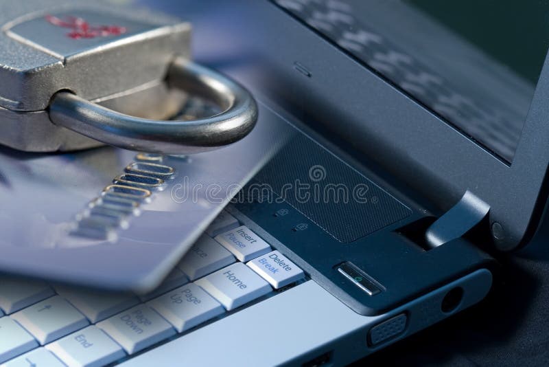 Computer-Internet Security stock photo. Image of padlock - 2937972
