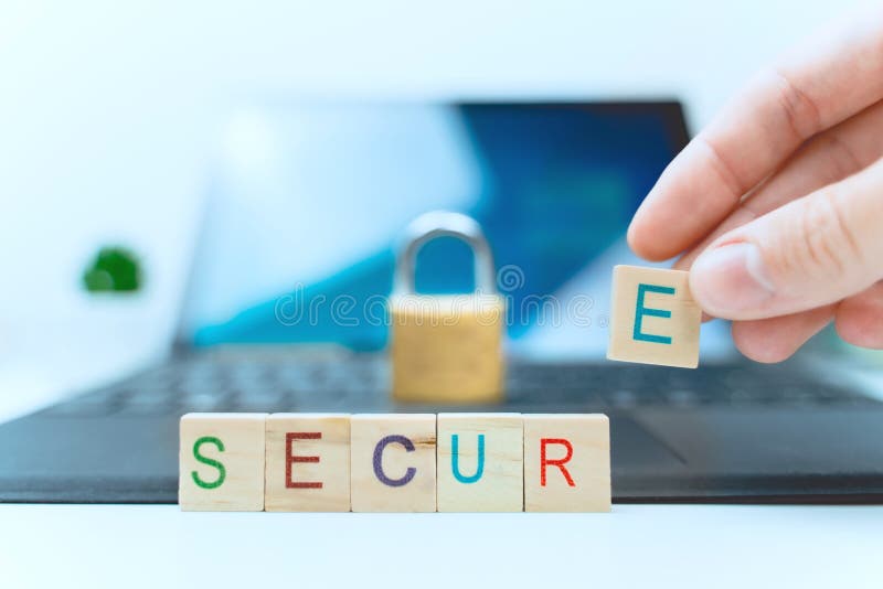 Computer and Internet Security Concept: Laptop and Lock Stock Photo ... Computer and Internet Security Concept: Laptop and Lock Stock Photo ...