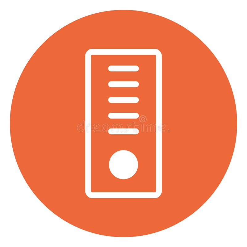 Computer Isolated Vector Icon Easily Edit or Modify Stock Illustration - Illustration of edit ...