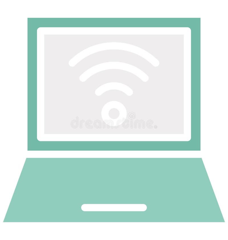 Computer Isolated Vector Icon Which Can Easily Modify or Edit Stock Vector - Illustration of ...