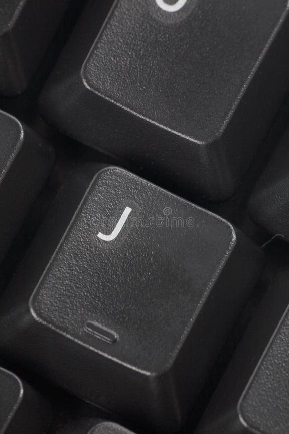 Computer J key stock photo. Image of keyboard, character - 2636140
