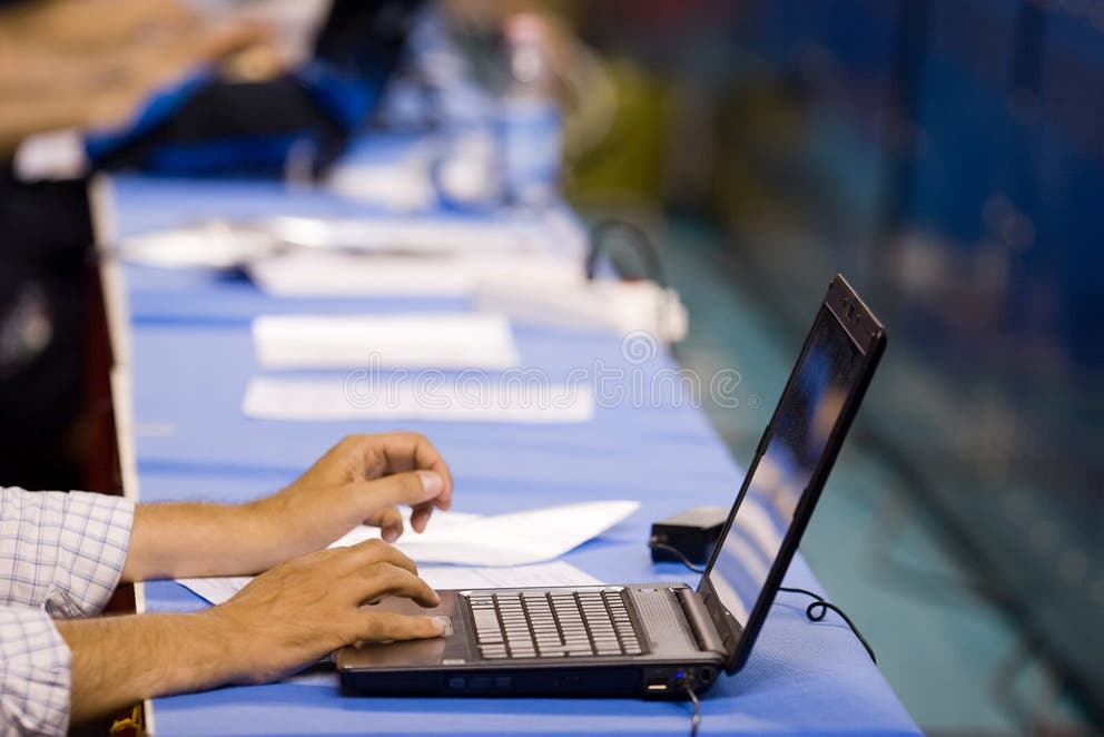 Computer job stock image. Image of computer, information - 6337829