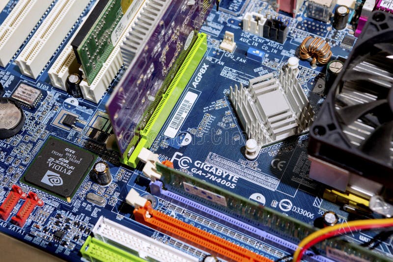 Computer System, To Perform the Task Editorial Photo - Image of ...