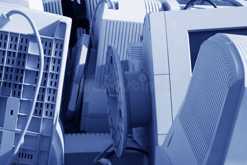 Computer junk stock image. Image of green, communication - 804393