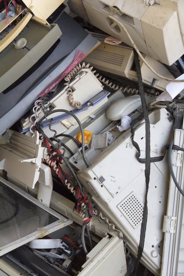 Computer junk stock image. Image of green, communication - 804393