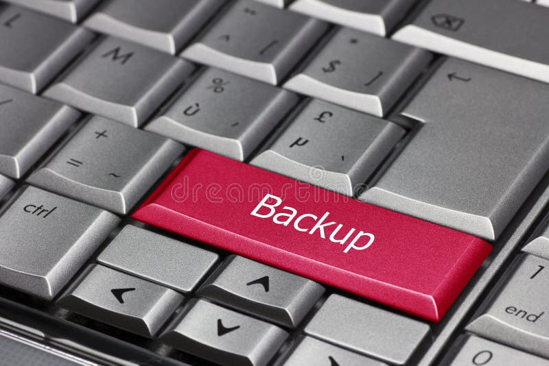Backup key stock image. Image of alert, help, buttons - 8438837