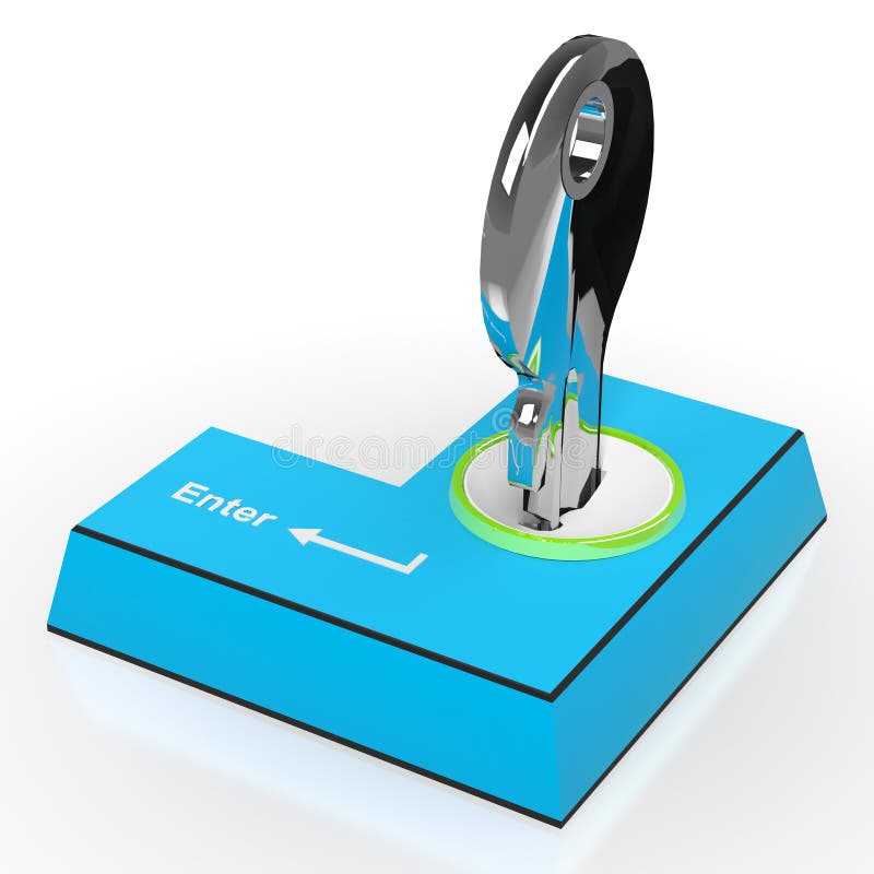 Key Showing Stock Illustrations – 6,800 Key Showing Stock Illustrations ...