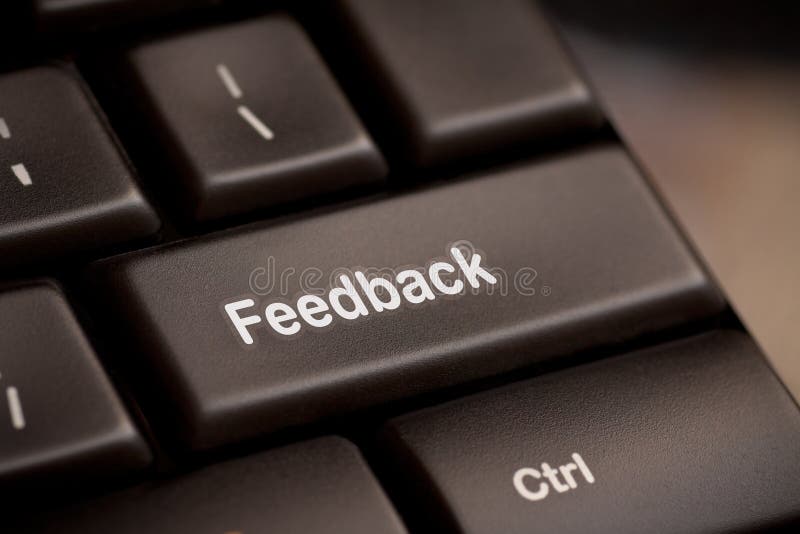 Computer Key Showing the Word Feedback. Stock Image - Image of keyboard ...
