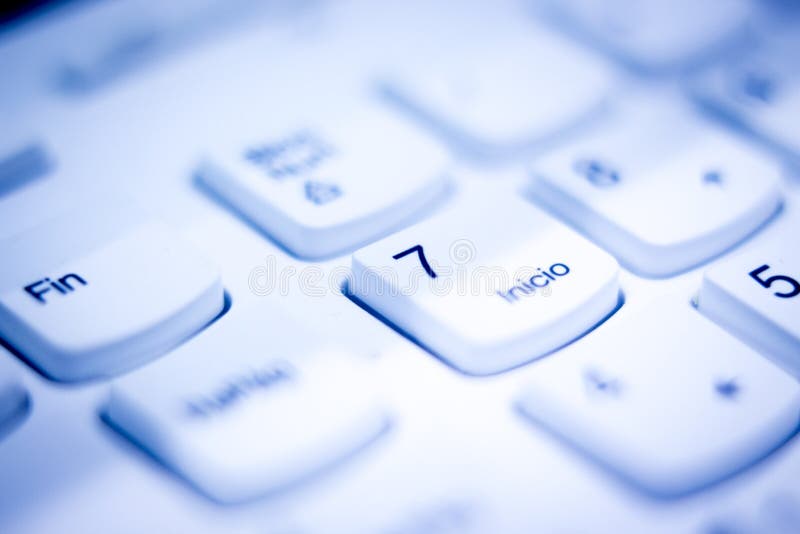 Computer keyboad keypad stock photo. Image of design - 80729866