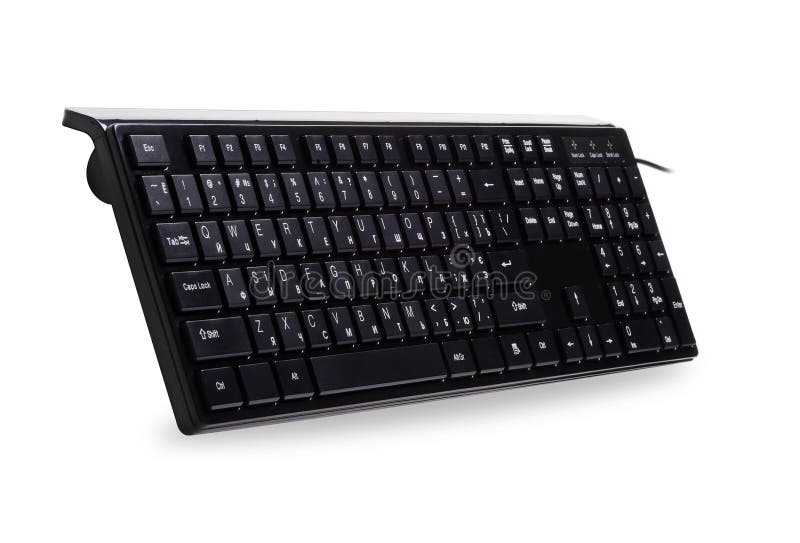 Keyboard stock image. Image of angle, office, training - 19913075