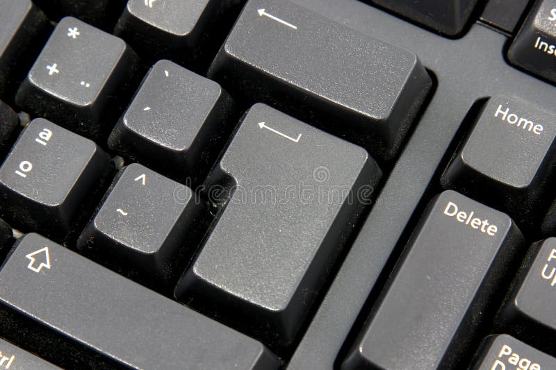 Missing enter key stock image. Image of connecting, keyboard - 1599867