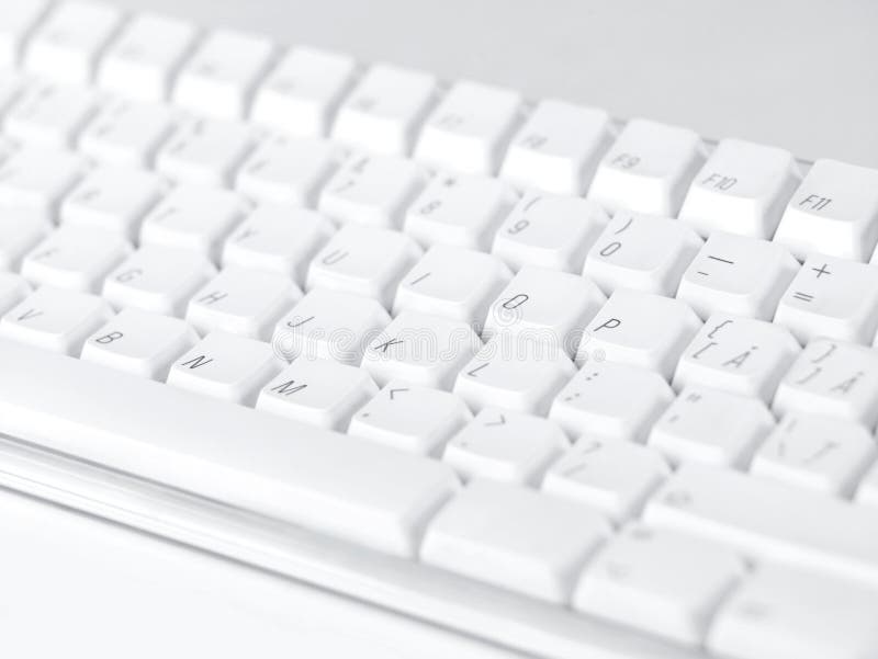 Computer desk stock photo. Image of internet, pens, keyboard - 3279010