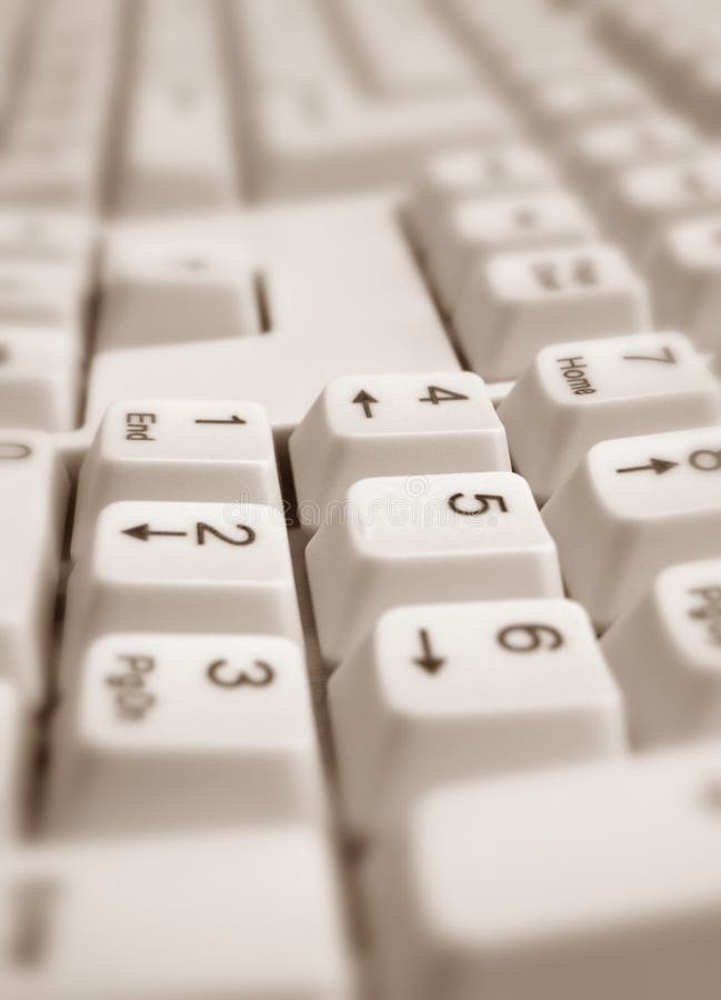 Computer keyboard stock photo. Image of input, blue, equipment - 5722496