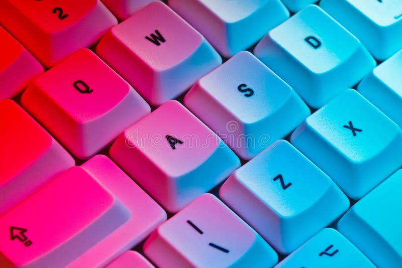 Computer Keyboard stock image. Image of tool, button, vibrant - 9150529