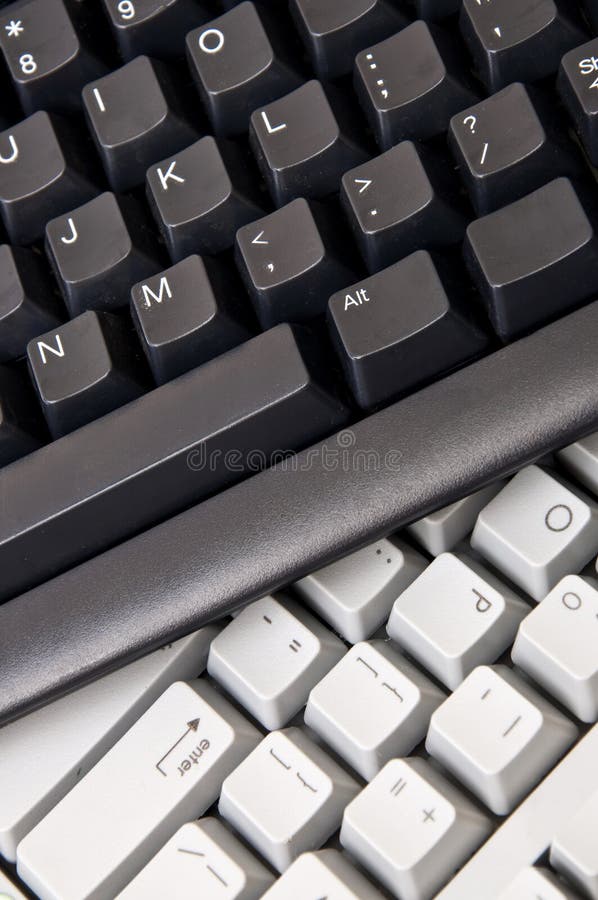 Computer Keyboard Background Image Stock Image - Image of work, office ...