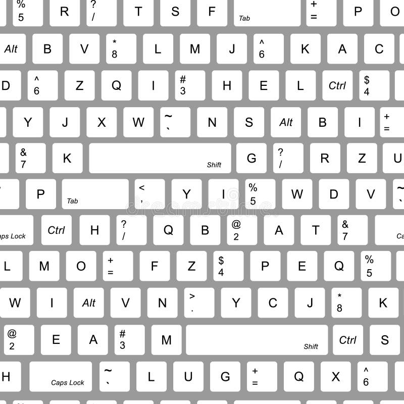 Computer Keyboard Background Seamless. Abstract Vector Pattern Texture ... Computer Keyboard Background Seamless. Abstract Vector Pattern Texture ...