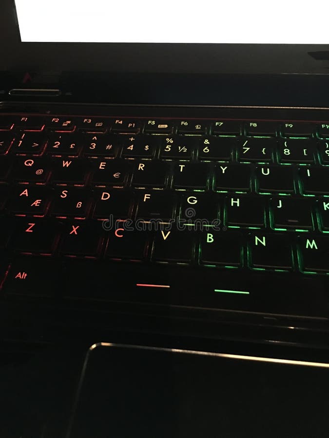 Computer Keyboard Backround Stock Image - Image of laptop, monitor ...