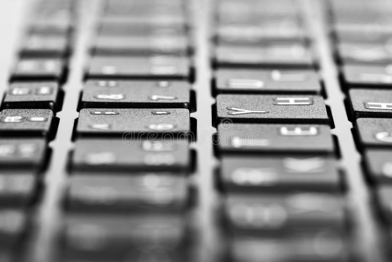 Computer keyboard stock photo. Image of close, business - 61855102
