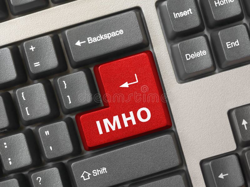 Computer Keyboard - Button IMHO Stock Image - Image of keypad ...