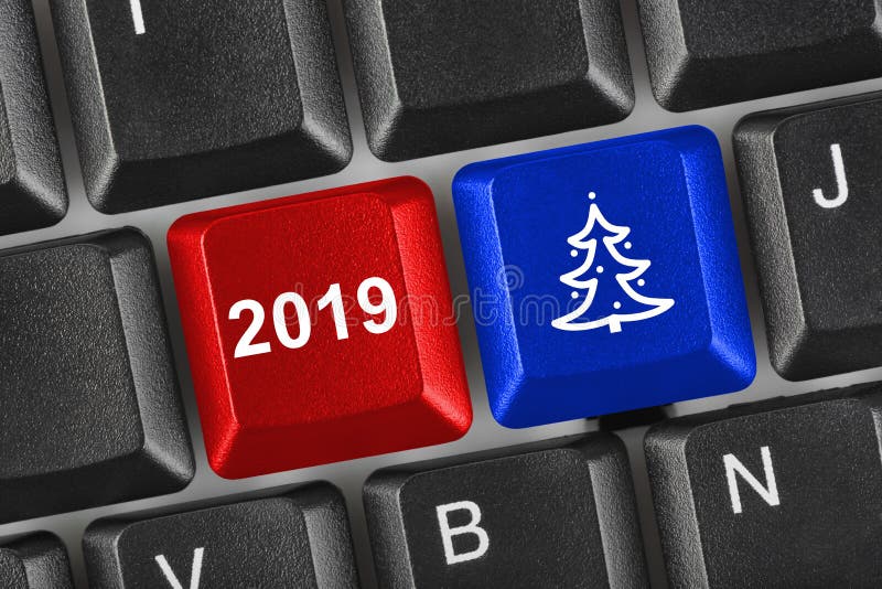 Computer Keyboard Christmas Tree Key Stock Photos - Download 167 ...