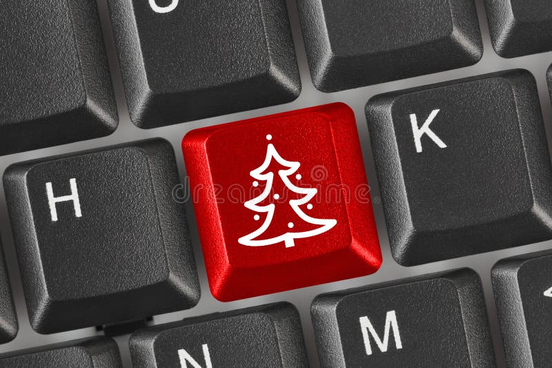 244 Computer Keyboard Christmas Tree Key Stock Photos - Free & Royalty ...