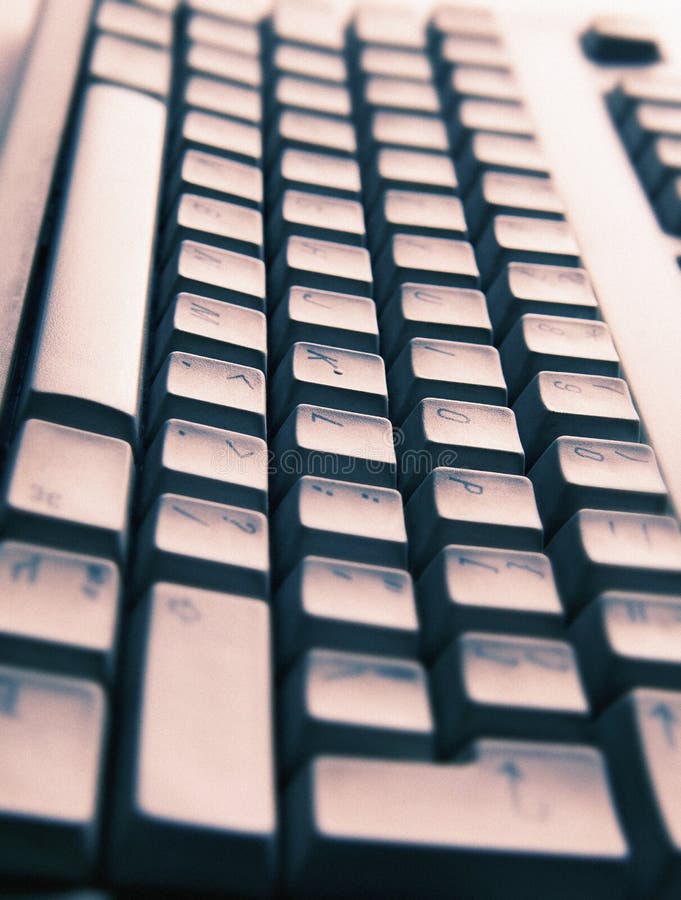 Computer keyboard stock photo. Image of technological - 98173048