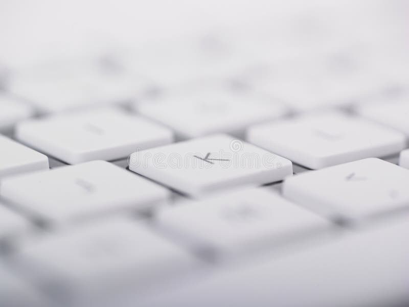 Computer Keyboard Close-up and K Key Stock Photo - Image of keypad ...