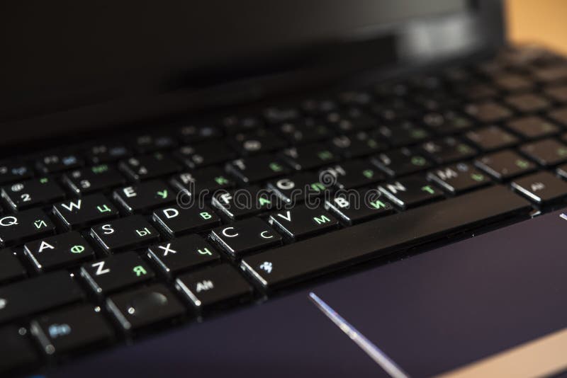 Computer keyboard close-up stock image. Image of concept - 170596557