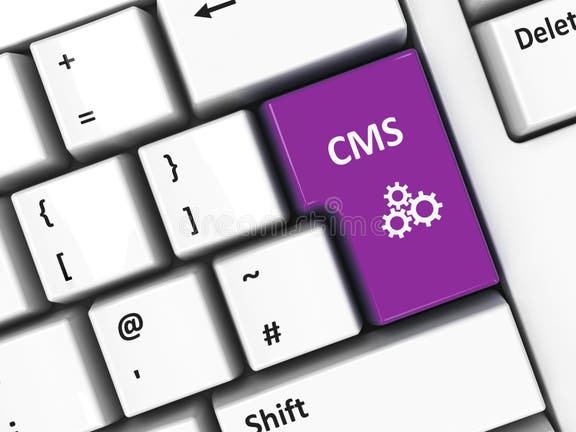 Computer keyboard CMS stock illustration. Illustration of business ...