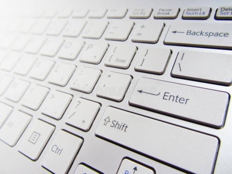 Computer keyboard stock image. Image of backspace, buttons - 42755677