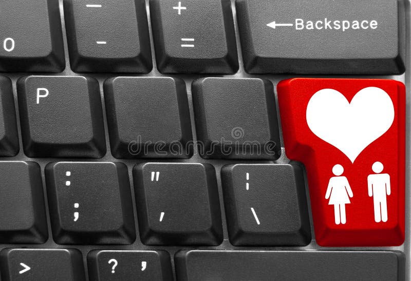 Lesbian Couple Symbol on a Keyboard Stock Image - Image of adult ...
