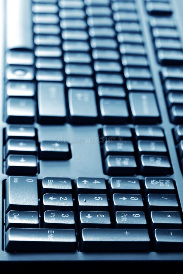 Keyboard Detail of a Desktop Photocopier Stock Photo - Image of panel ...