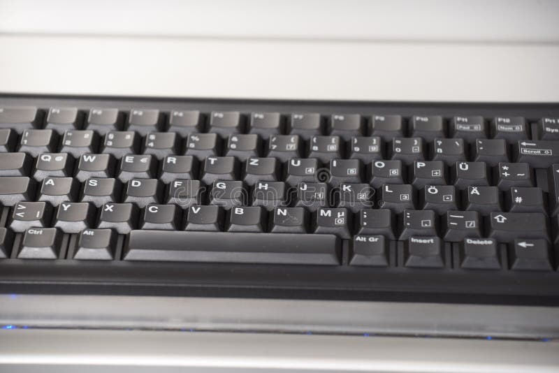 Computer Keyboard for Electronic Communication Stock Photo - Image of ...