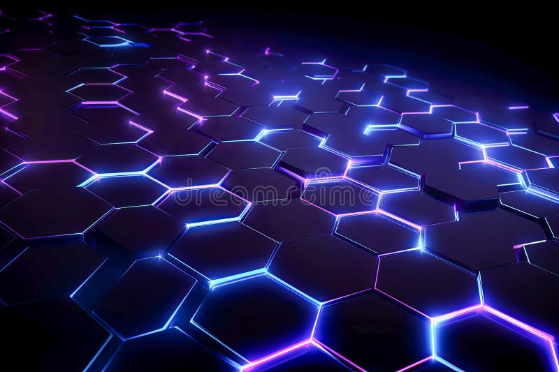 Computer Keyboard with Glowing Pattern on it S Side. Generative AI ...