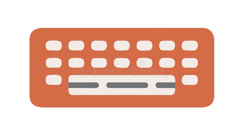 Outline Computer Keyboard Symbol Stock Illustrations – 12,795 Outline ...