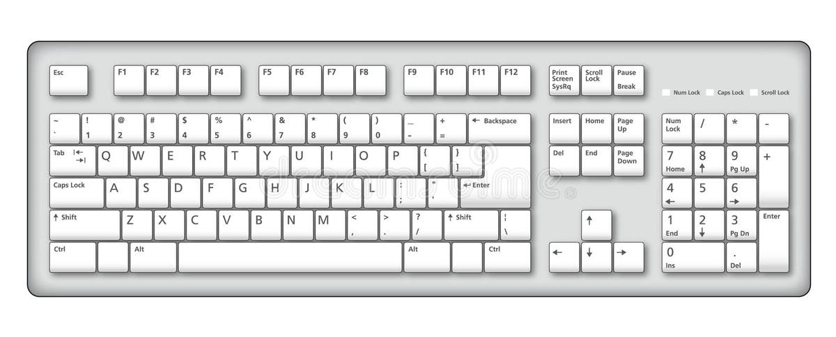 Keyboard Stock Illustrations – 307,194 Keyboard Stock Illustrations ...